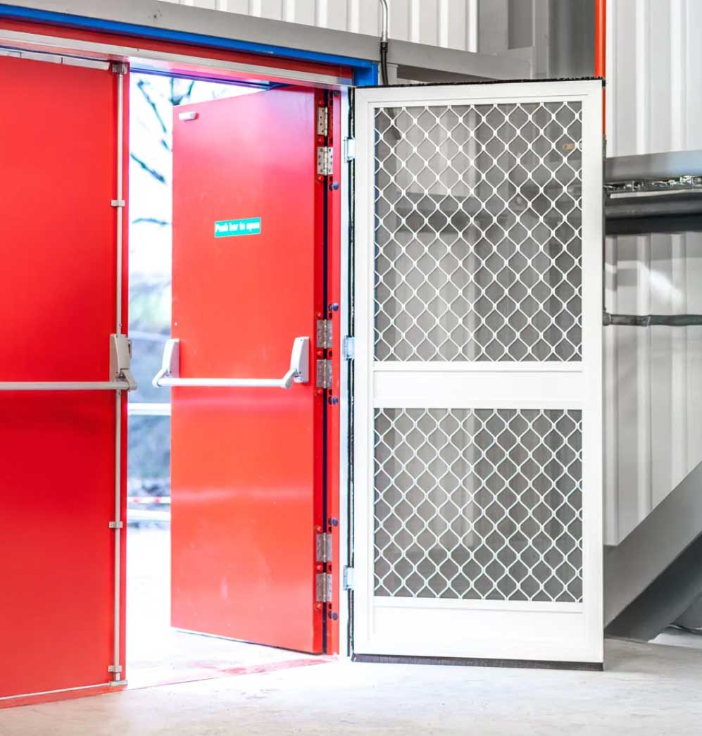 Commercial Heavy Duty Double Action Fly Screen Doors - Fly Screens For ...