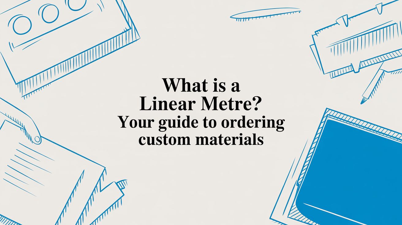 What Is A Linear Metre? Your Actionable Guide To Ordering Custom Materials